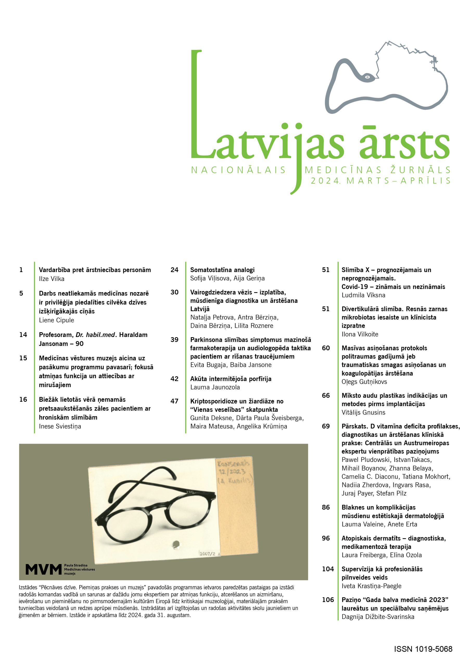 Latvijas Ārsts – 2024 MARTS/APRĪLIS – Latvijas Ārstu biedrība